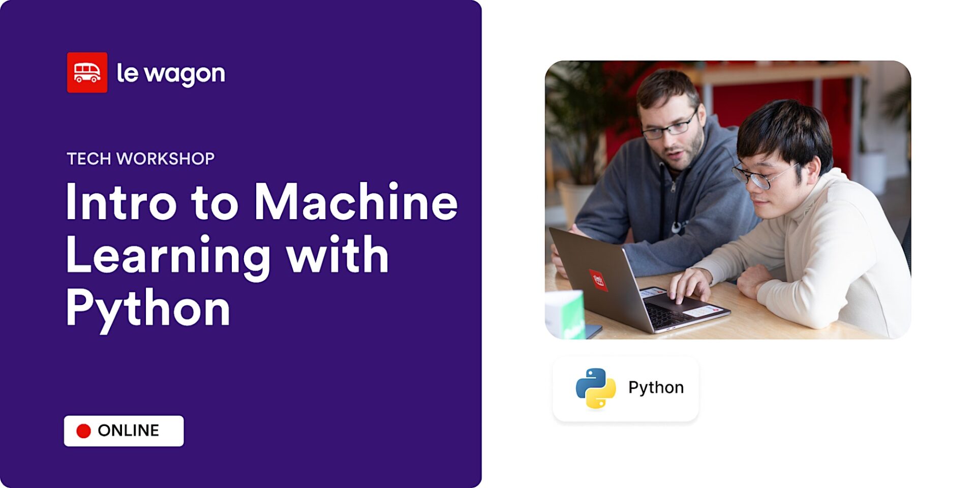 Intro to Machine Learning with Python Online Workshop - Laboratoire ...