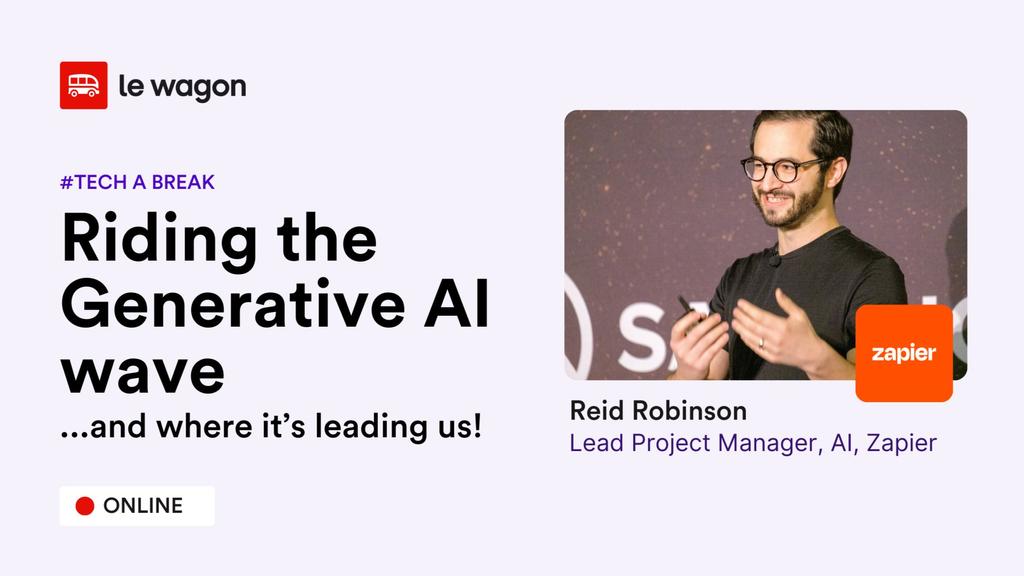 Riding the Generative AI wave with Reid Robinson of Zapier ...